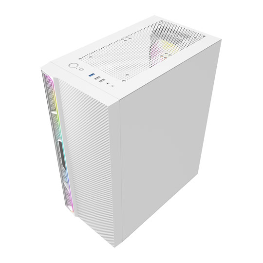 CiT Galaxy Mid-Tower Windowed White PC Gaming Case LN138335 - CIT ...