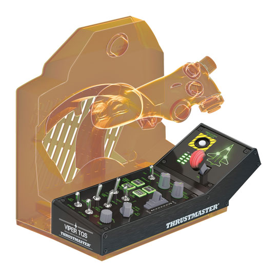 Thrustmaster Viper Flight Simulation Control Panel LN138580 - 4060255 ...