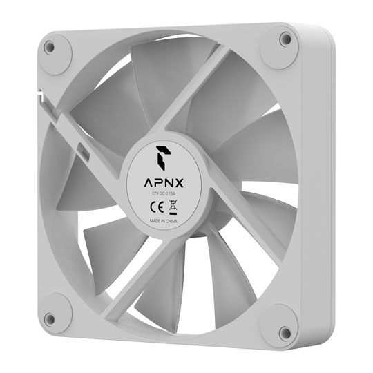 APNX FP1 140mm ARGB High Performance White Case/CPU Cooler Fan LN138645 ...