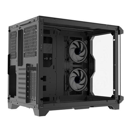 Cit Pro Android X Black Windowed Gaming Cube Case Ln138646 Cit Pro
