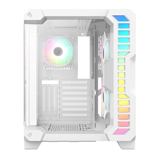 CiT Pro Android X White Windowed Gaming Cube Case LN138647 - CIT-PRO ...