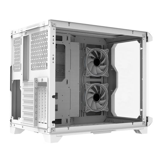 CiT Pro Android X White Windowed Gaming Cube Case LN138647 - CIT-PRO ...