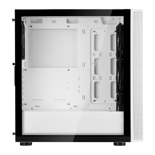 Silverstone FARA R1 PRO V2 White Tempered Glass Mid-Tower ATX Chassis ...