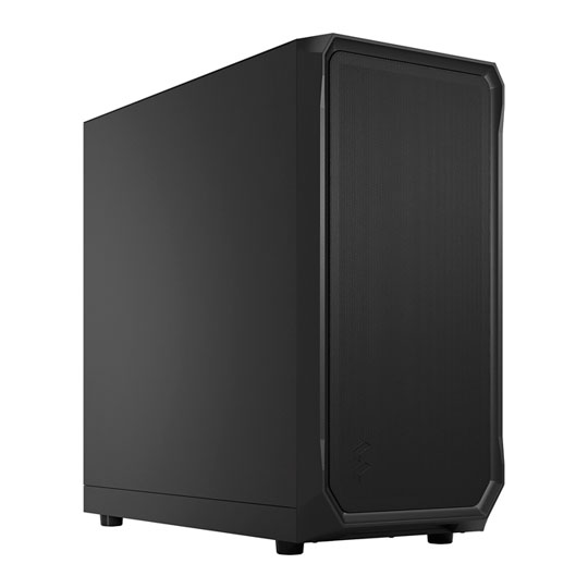 Refurbished - Fractal Design Focus 2 Black Mid Tower Open Box PC Case ...