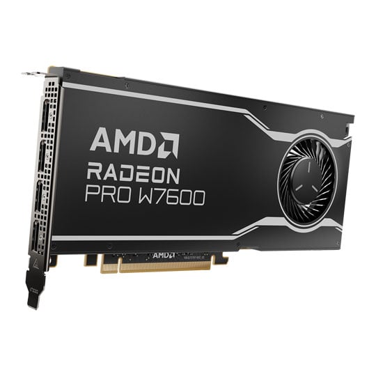 AMD Radeon PRO W7600 8GB RDNA3 Workstation Graphics Card LN139266 - 100 ...