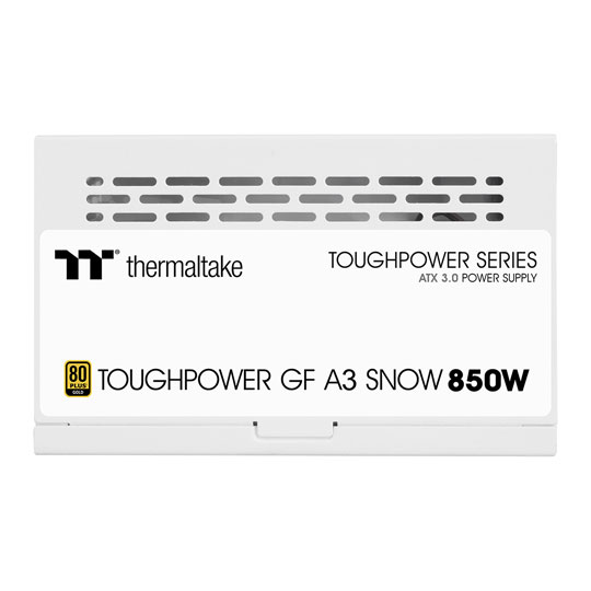 Thermaltake Toughpower GF A3 Snow 850 Watt Fully Modular PCIe Gen 5 ATX3.0 80+ Gold PSU/Power ...