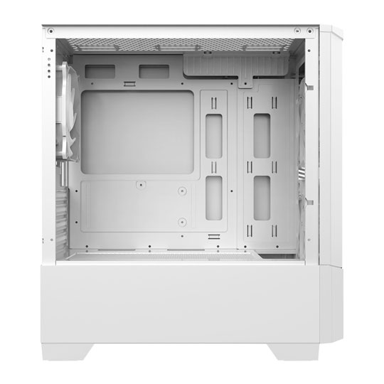 CiT Level 1 White Tempered Glass MicroATX Case LN139333 - CIT-LEVEL1-GW ...