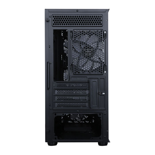 CiT Terra Black Tempered Glass MicroATX Case LN139335 - CIT-TERRA-BLK ...
