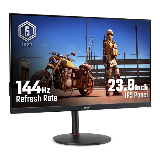 Refurbished - Acer Nitro 24" Full HD 144Hz FreeSync IPS HDR Open Box ...