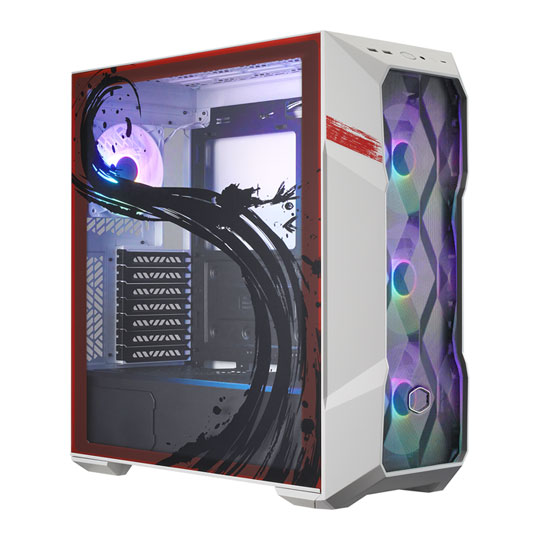 Cooler Master MasterBox TD500 Mesh V2 RYU White ARGB E-ATX PC Case ...