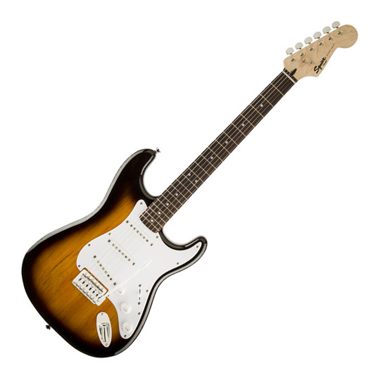 (B-Stock) Squier - Bullet Strat HSS - Brown Sunburst LN140071 ...