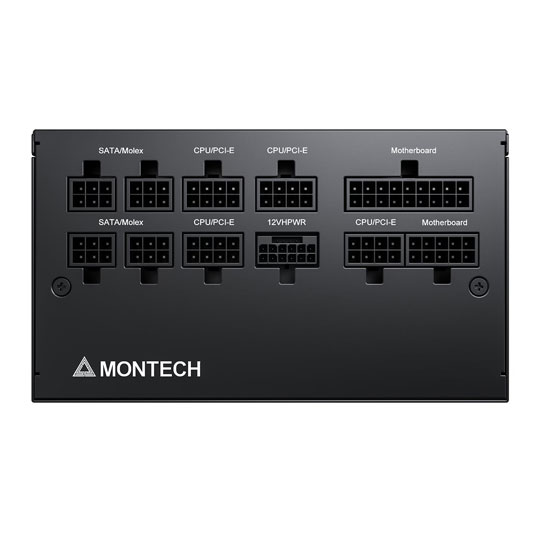 Montech CENTURY GOLD G5 750 Watt PCIe 5.0 Fully Modular 80+ Gold Low ...