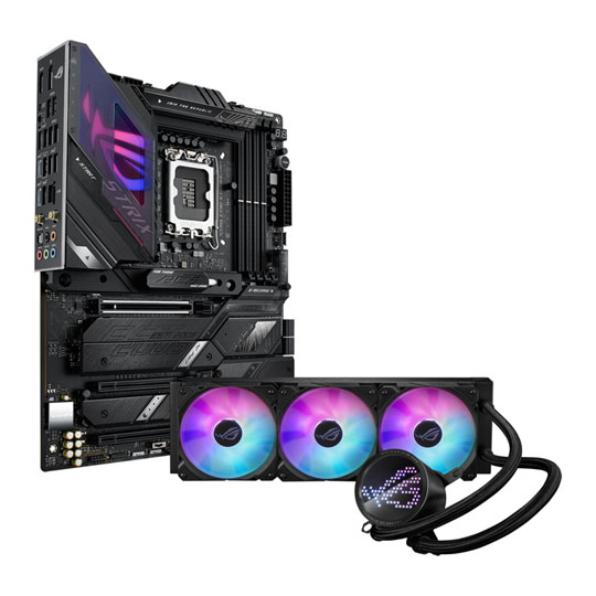 ASUS ROG Strix Z790-E GAMING WIFI + ROG RYUO III 360 AIO Bundle ...