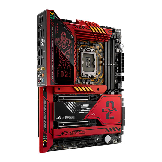 ASUS ROG MAXIMUS Z790 HERO EVA-02 Edition DDR5 PCIe 5.0 ATX Motherboard ...