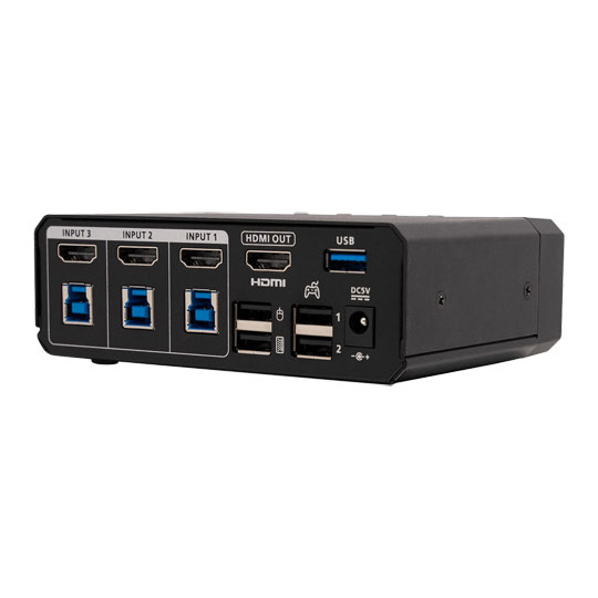 IOGEAR KeyMander Nexus KVM Switch & ASUS ROG Strix Scope RX Keyboard ...