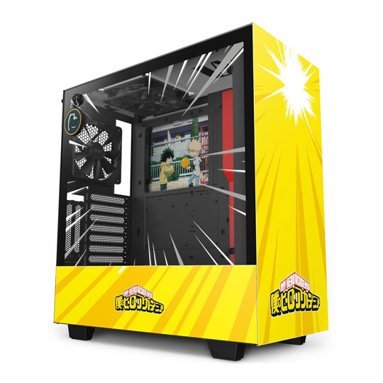 NZXT H510i My Hero Academia Rivals Limited Edition Mid Tower Windowed ...