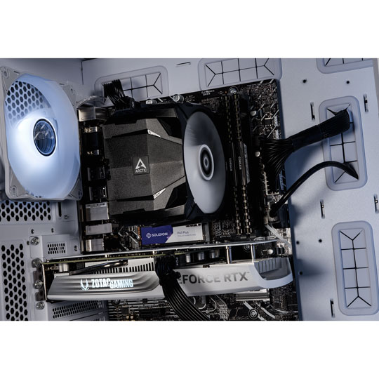 Gaming PC with NVIDIA GeForce RTX 4060 and AMD Ryzen 7 5700X LN142268 ...
