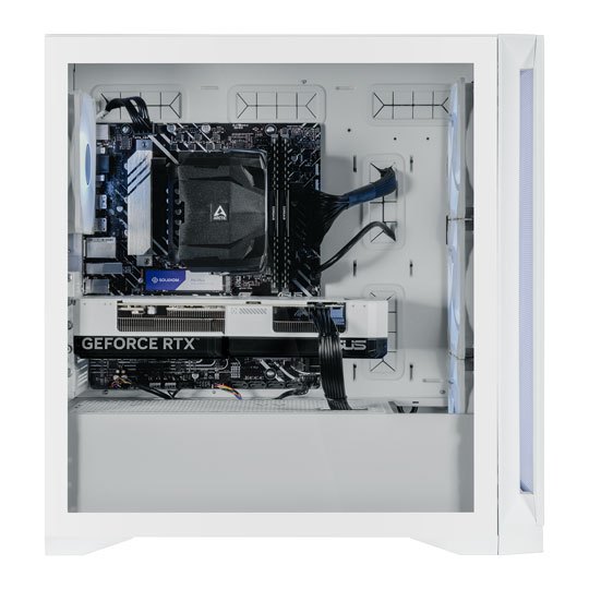 Gaming PC with NVIDIA GeForce RTX 4060 Ti and AMD Ryzen 7 5700X ...