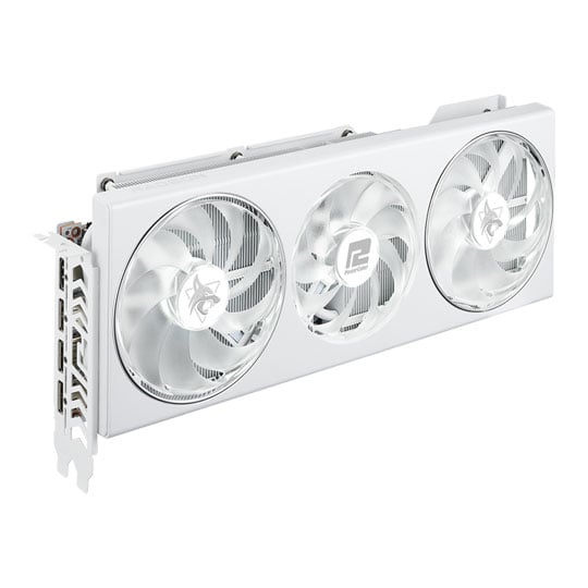 Powercolor AMD Radeon RX 7800 XT 16GB Hellhound Spectral White Edition ...