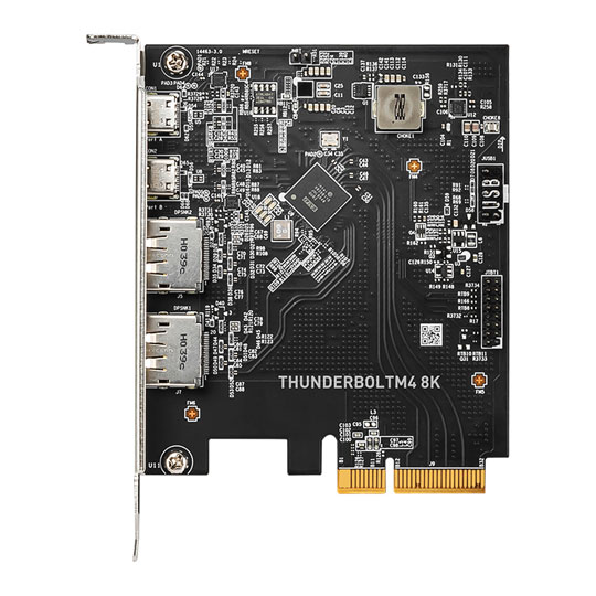 Refurbished - MSI 2 Port Thunderbolt 4 Open Box PCI Express Add-in Card ...