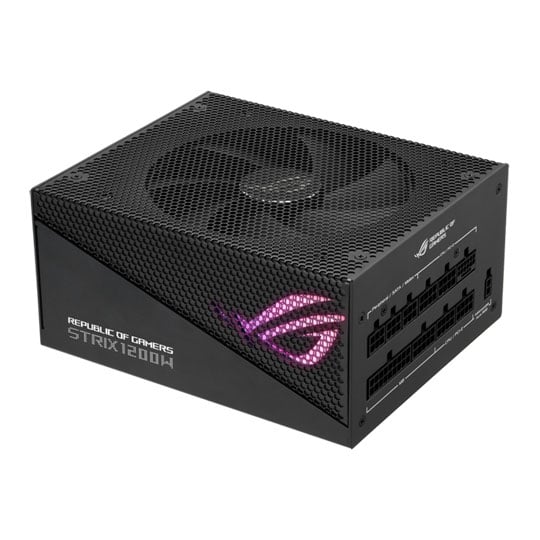 ASUS ROG STRIX 1200W Gold Aura Edition 1200 Watt Fully Modular 80+ Gold ...