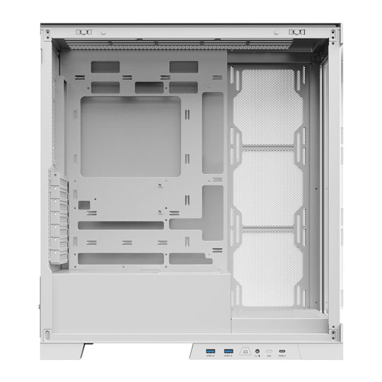 CiT Pro Diamond XR White Mid Tower PC Case LN142590 - CIT-P-XR-DIA-W-4 ...