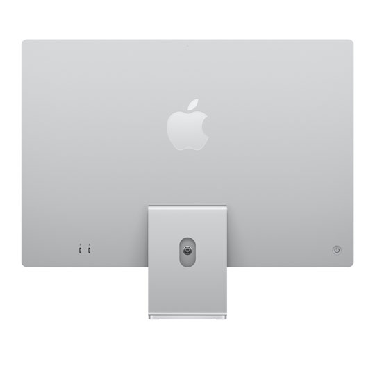Apple iMac 24" Silver All in One M3 Chip 256GB SSD 4.5K Retina Display ...