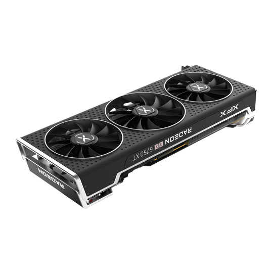 XFX AMD Radeon RX 6750 XT Speedster QICK 319 12GB Graphics Card ...
