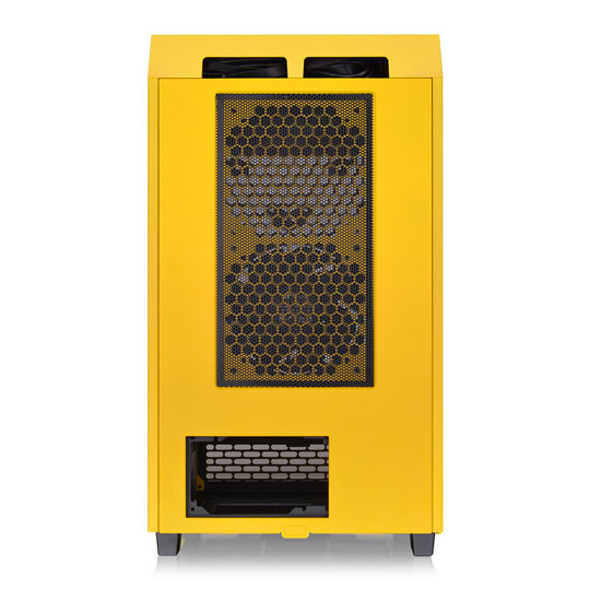 Thermaltake The Tower 200 Bumblebee mini-ITX Case Tempered Glass PC ...