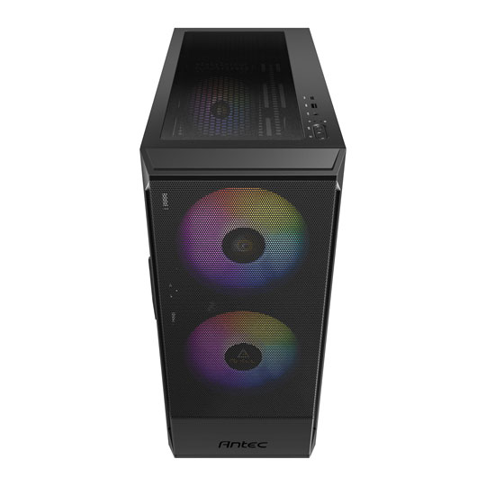 Antec NX416L Mid Tower Tempered Glass Black ATX PC Gaming Case LN143187 ...