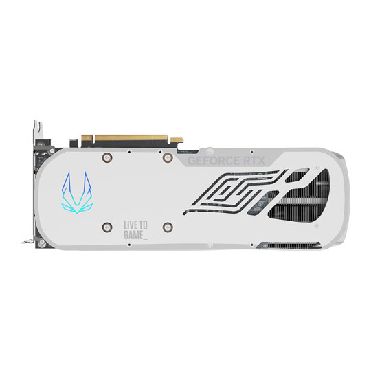 ZOTAC NVIDIA GeForce RTX 4070 Ti SUPER 16GB Trinity OC White Edition Ada Lovelace Graphics Card ...
