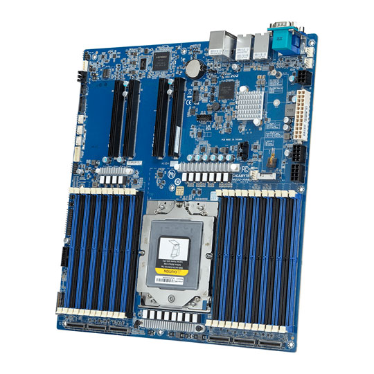 Gigabyte AMD MZ33-AR0 E-ATX Socket SP5 EPYC 9004 Motherboard LN144118 ...