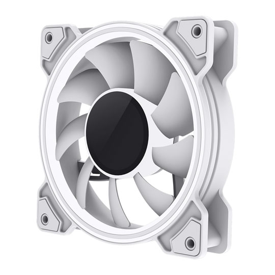 GameMax Infinity 120mm ARGB White Dual-Ring Infinity Fan LN144272 - GMX ...