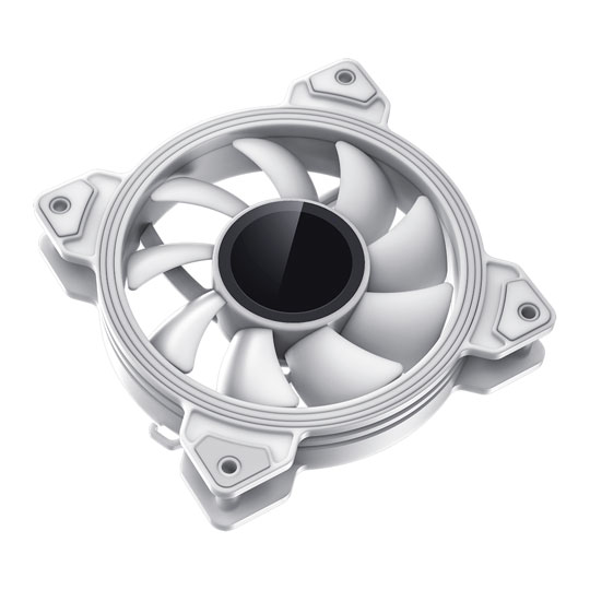 GameMax Infinity 120mm ARGB White Dual-Ring Infinity Fan LN144272 - GMX ...