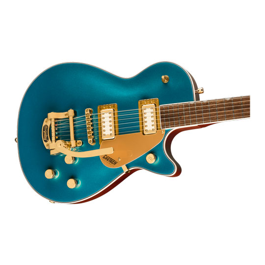 Gretsch - Electromatic Pristine LTD Jet™ Single-Cut with Bigsby - Petrol LN144629 - 2507813548 ...