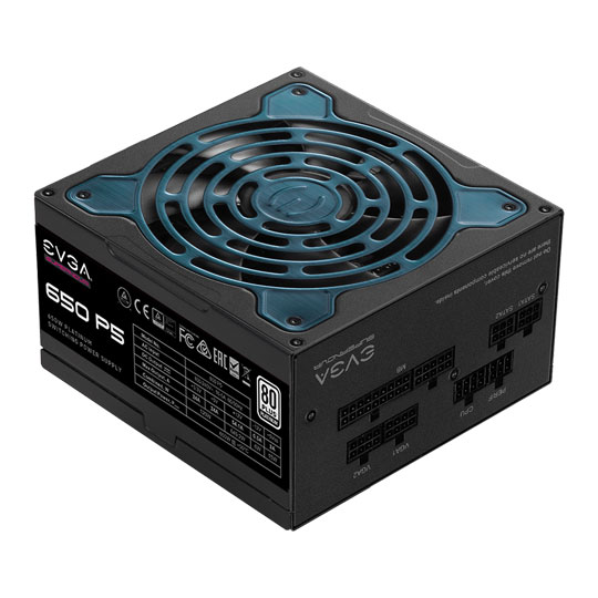 EVGA SuperNOVA 650 P5 Watt Fully Modular 80+ Platinum PSU/Power Supply LN145171 - 220-P5-0650-X3 ...
