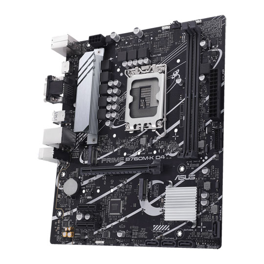Refurbished - ASUS PRIME B760M-K DDR4 M-ATX Open Box Motherboard ...