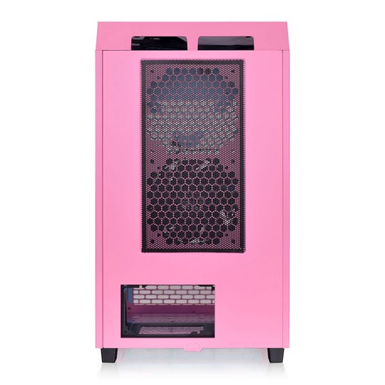 Thermaltake The Tower 200 Bubble Pink Mini Chassis Tempered Glass PC ...