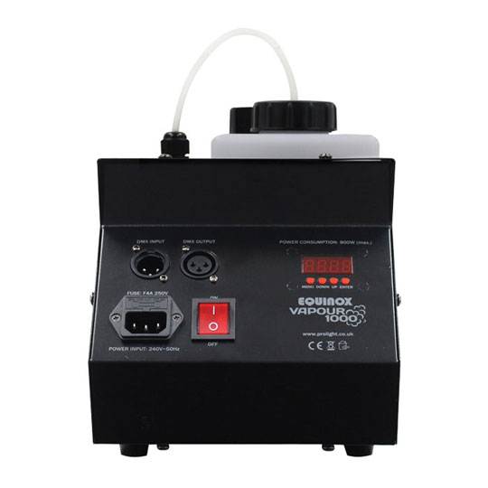 (Open Box) Equinox - Vapour 1000 Haze Machine LN146562 - EQLED360 | SCAN UK