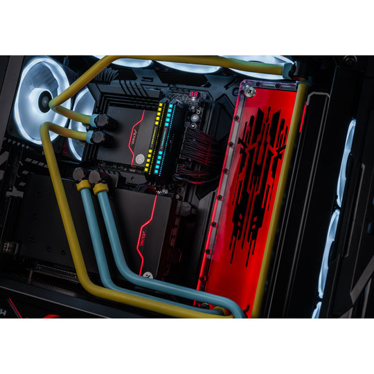 Cyberpunk Inspired Watercooled Gaming PC with NVIDIA GeForce RTX 5090 ...