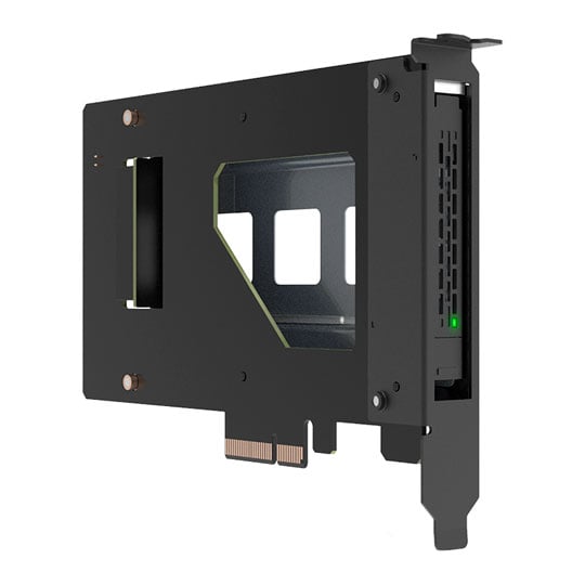 ICY DOCK ToughArmor MB111VP-B U.2/U.3 PCIe 4.0 NVMe SSD to PCIe 4.0 x4 ...