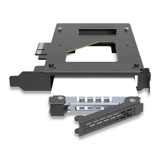 ICY DOCK ToughArmor MB111VP-B U.2/U.3 PCIe 4.0 NVMe SSD to PCIe 4.0 x4 ...