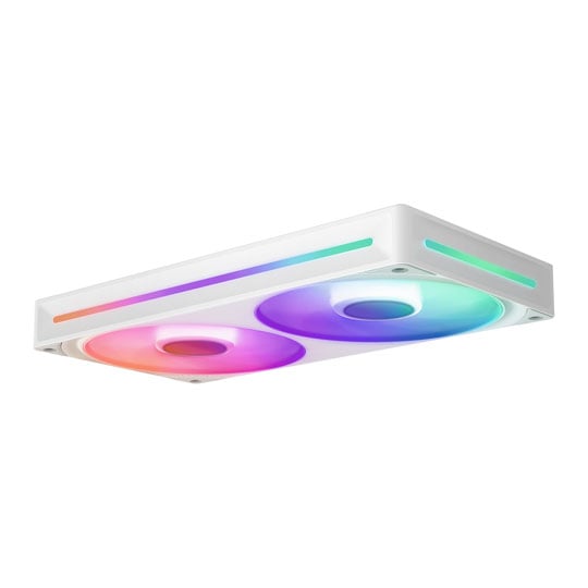 NZXT F240 RGB Core 240mm PWM Uni-body Fan White LN147337 - RF-U24HF-W1 ...
