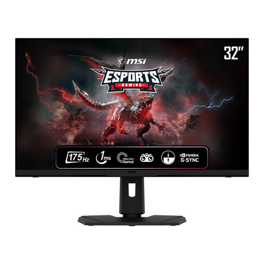 Refurbished - MSI 32" Quad HD 170Hz FreeSync HDR Open Box Monitor ...
