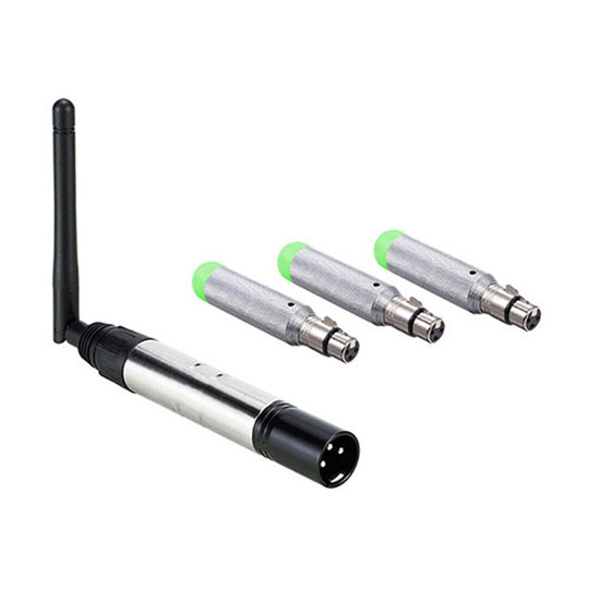 (Open Box) Scan - Wireless DMX 512 1 Transmitter 3 Receivers Kit with ...