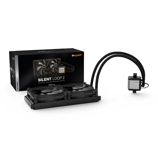 be quiet! Silent Loop 2 RGB All In One 280mm Intel/AMD SILENT Open Box ...