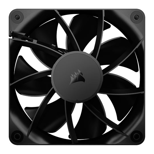 Corsair RS120 PWM 120mm Fan - Simplified Control - Daisy-Chain 4-Pin ...