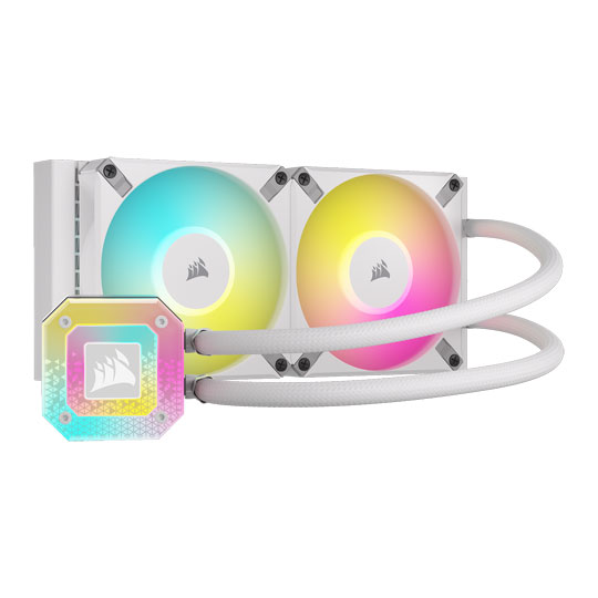 Corsair 4000D RGB Airflow White Chassis + Corsair RM750 White PSU ...