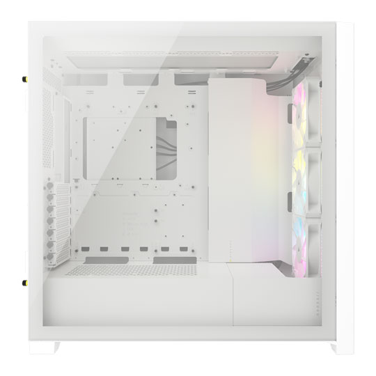 Corsair 5000D RGB Airflow White Chassis + Corsair RM850 White PSU ...