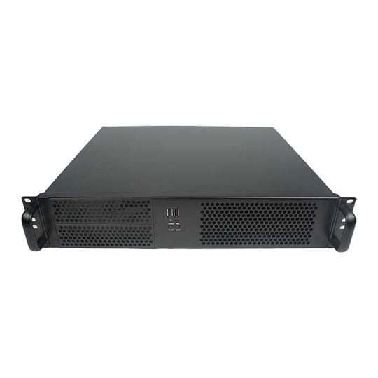Xclio 2U Rackmount Micro-ATX Server Case w/o PSU LN148948 - LC-2390F-BL ...